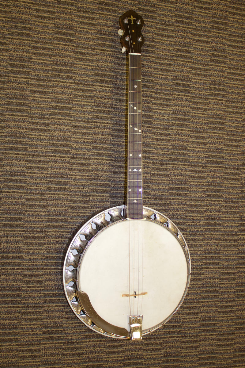 Regal Tenor Banjo c. 1930 w/ Resonator and Marquetry – Jakes Main ...